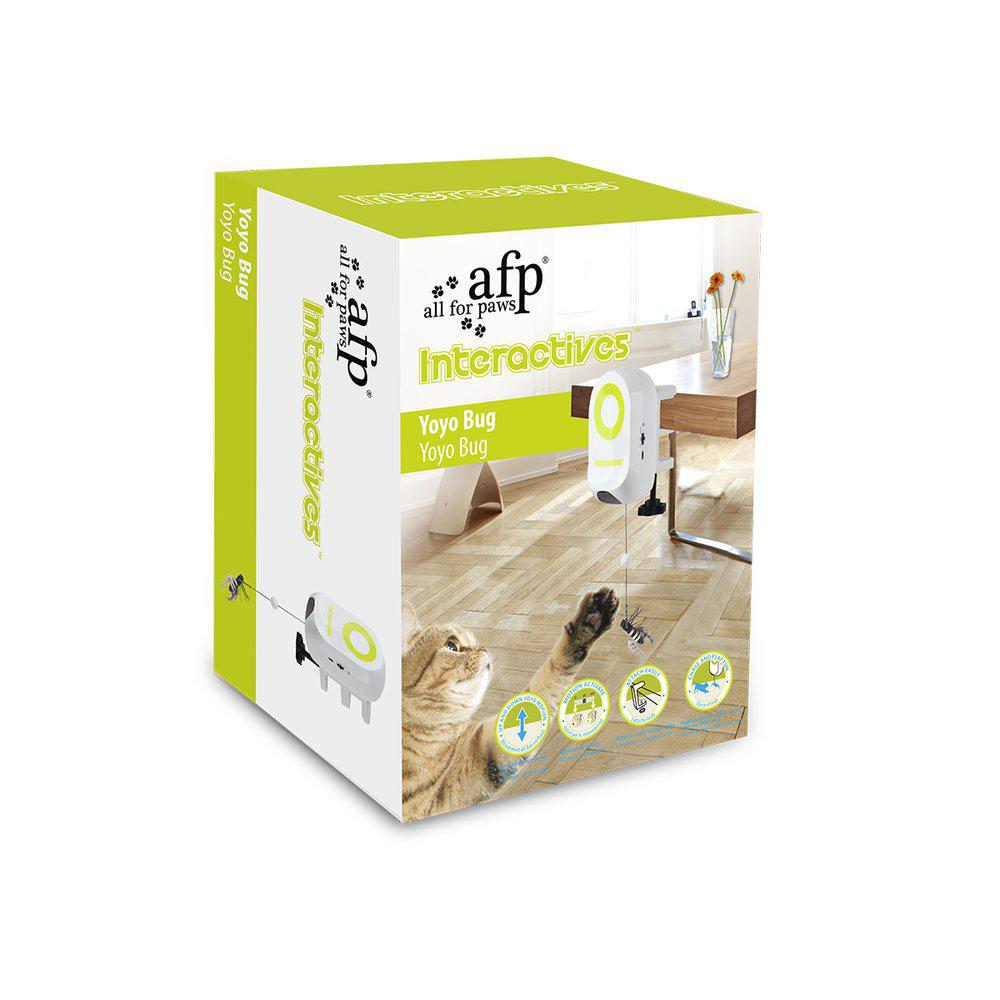 AFP Interactives Yoyo Bug Interaktiivinen kissan aktivointilelu ...